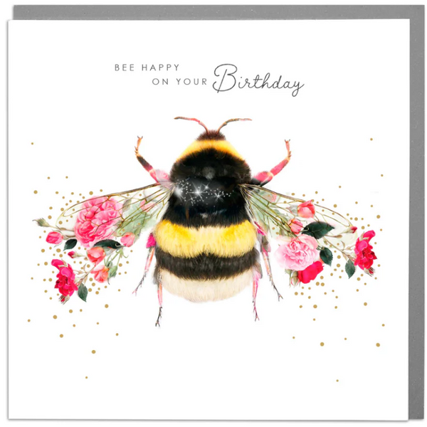 Bumblebee Birthday Card